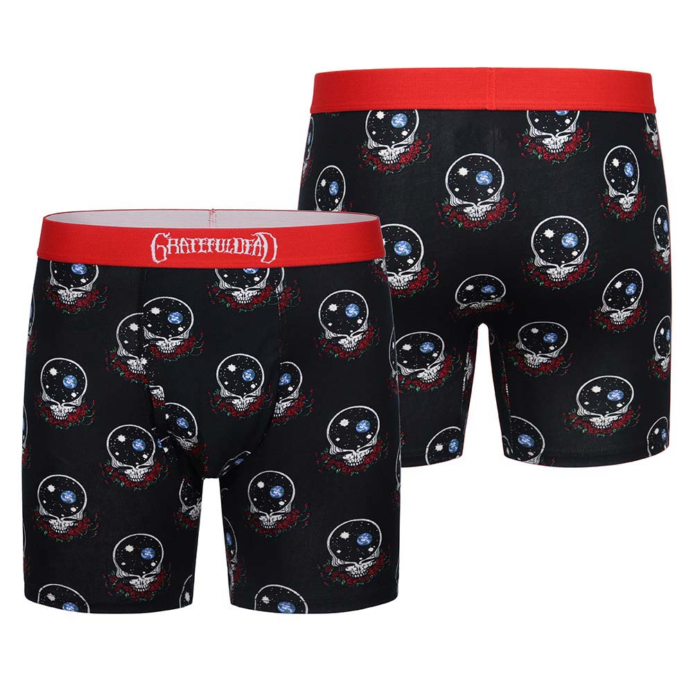Grateful Dead | Kind® Boxer Briefs | Space Your Face – Section 119