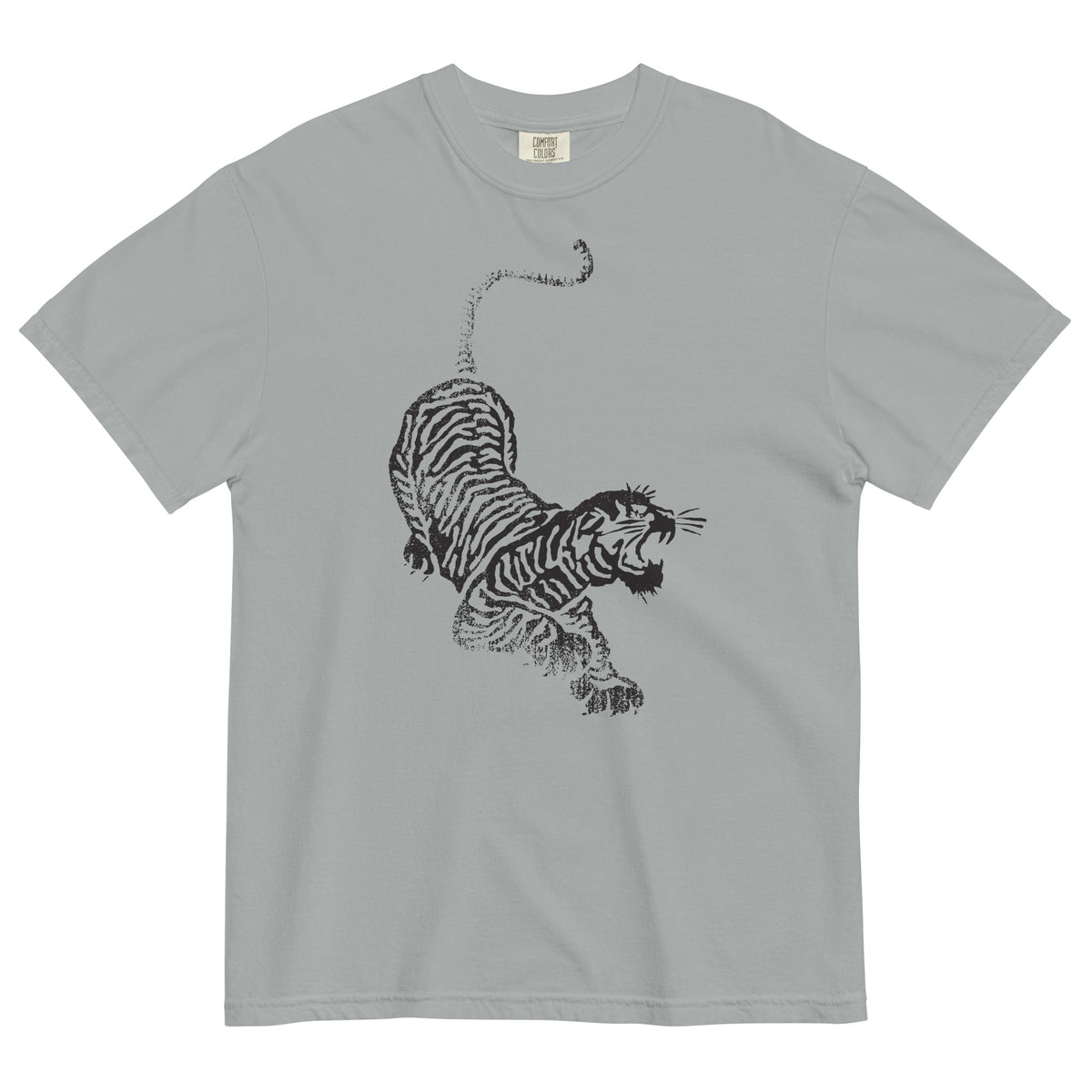 Jerry Garcia | Comfort Tee | Grey Tiger – Section 119