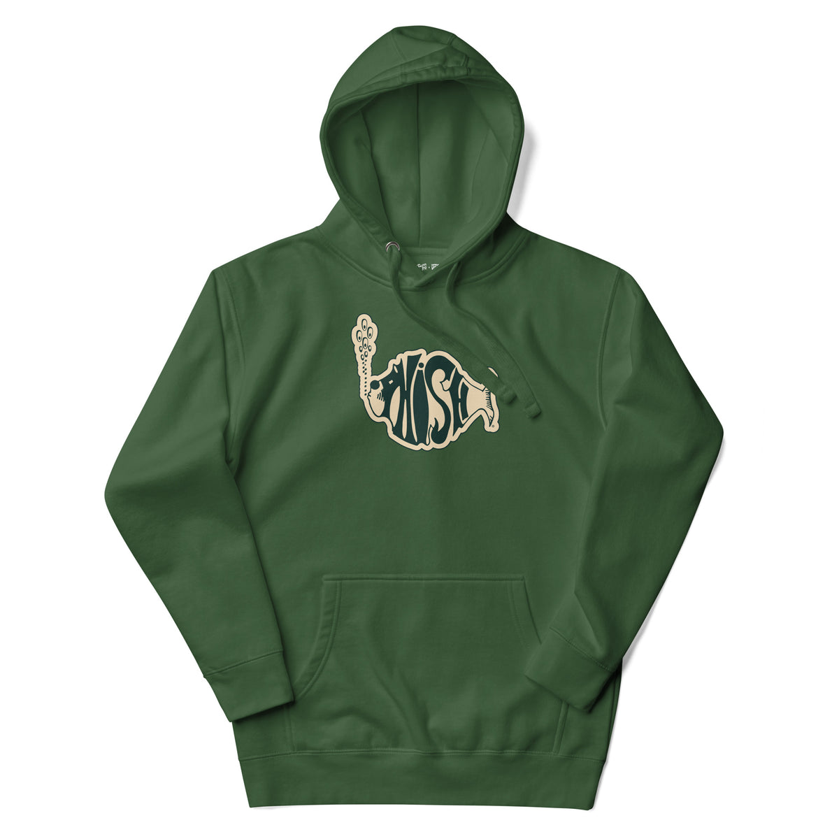 Phish | Classic Hoodie | Phish Logo Dark Green – Section 119