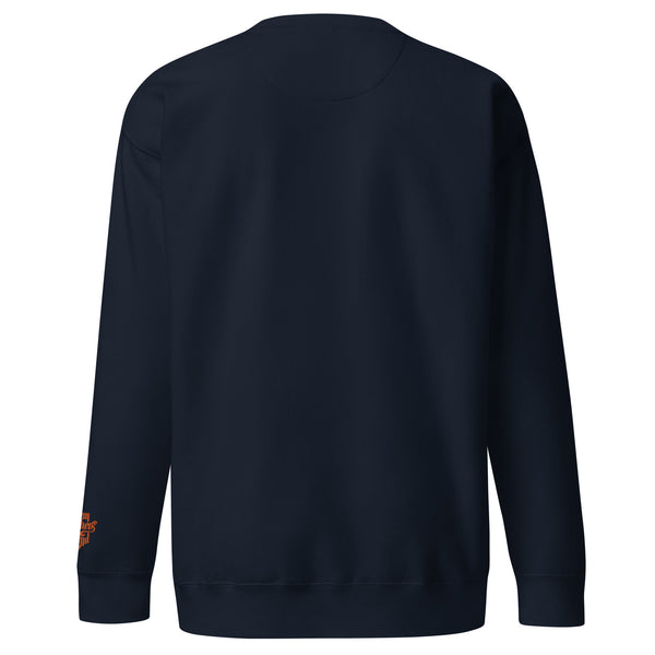 The Allman Brothers Band Classic Embroidered Crew in Navy– Section 119