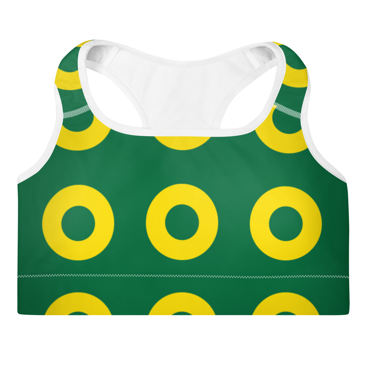 Phish | Sports Bra | Green & Yellow Donuts – Section 119